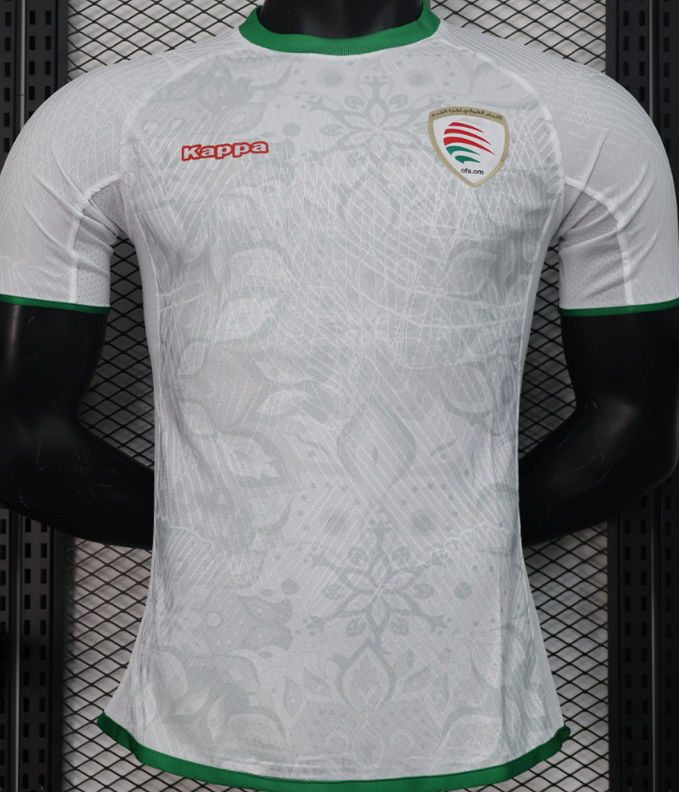 2024 Oman Away White Player Version Soccer Jersey