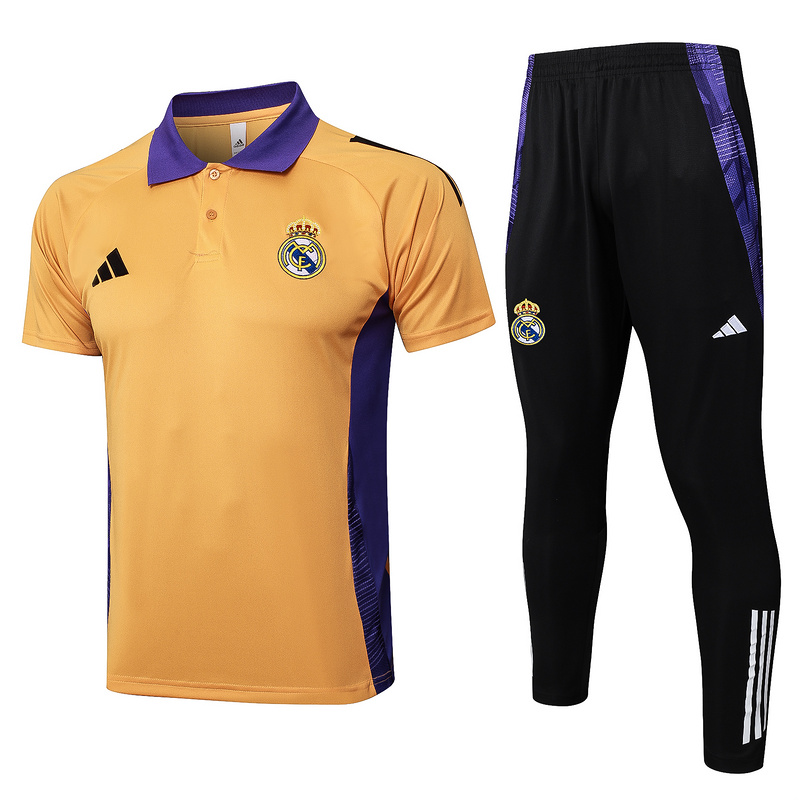 2025 RM Yellow POLO Training Tracksuit