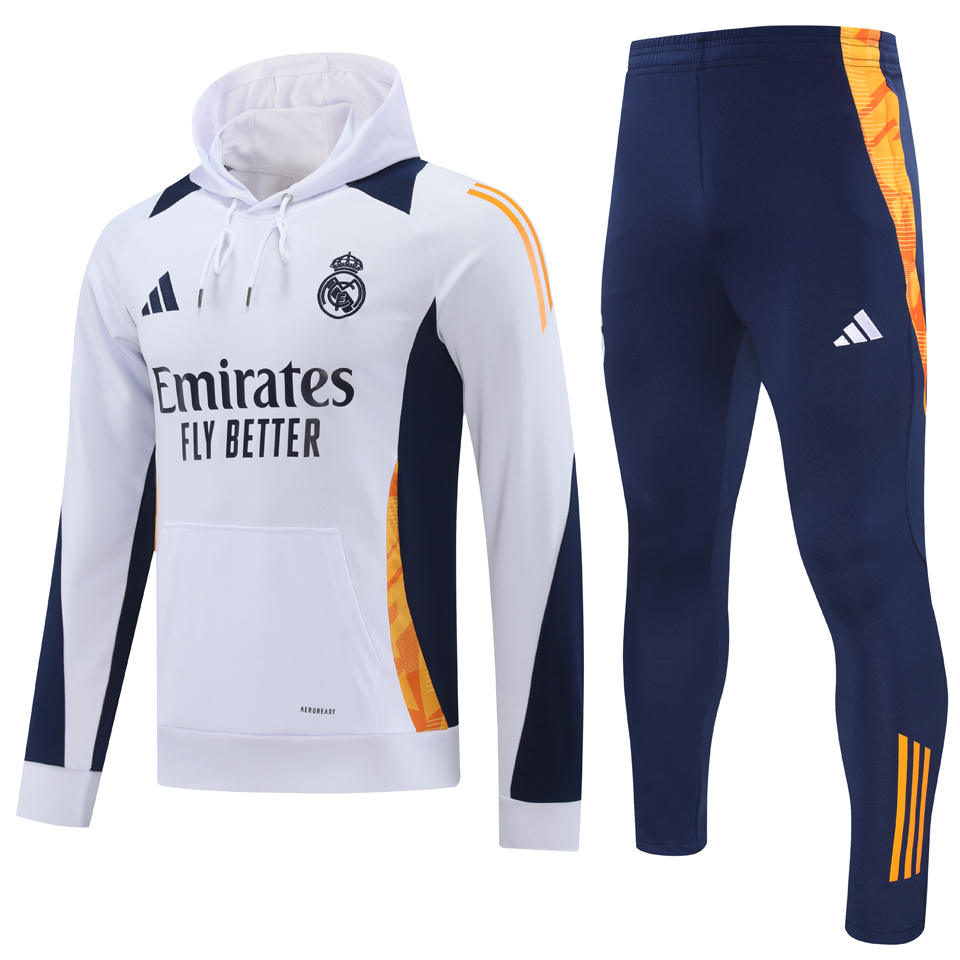 2025 RM White Hoody Zipper Jacket Tracksuit