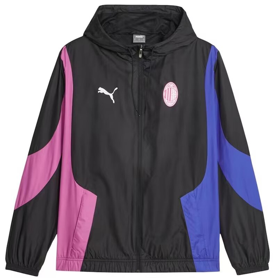 2024/25 AC Black Windbreaker