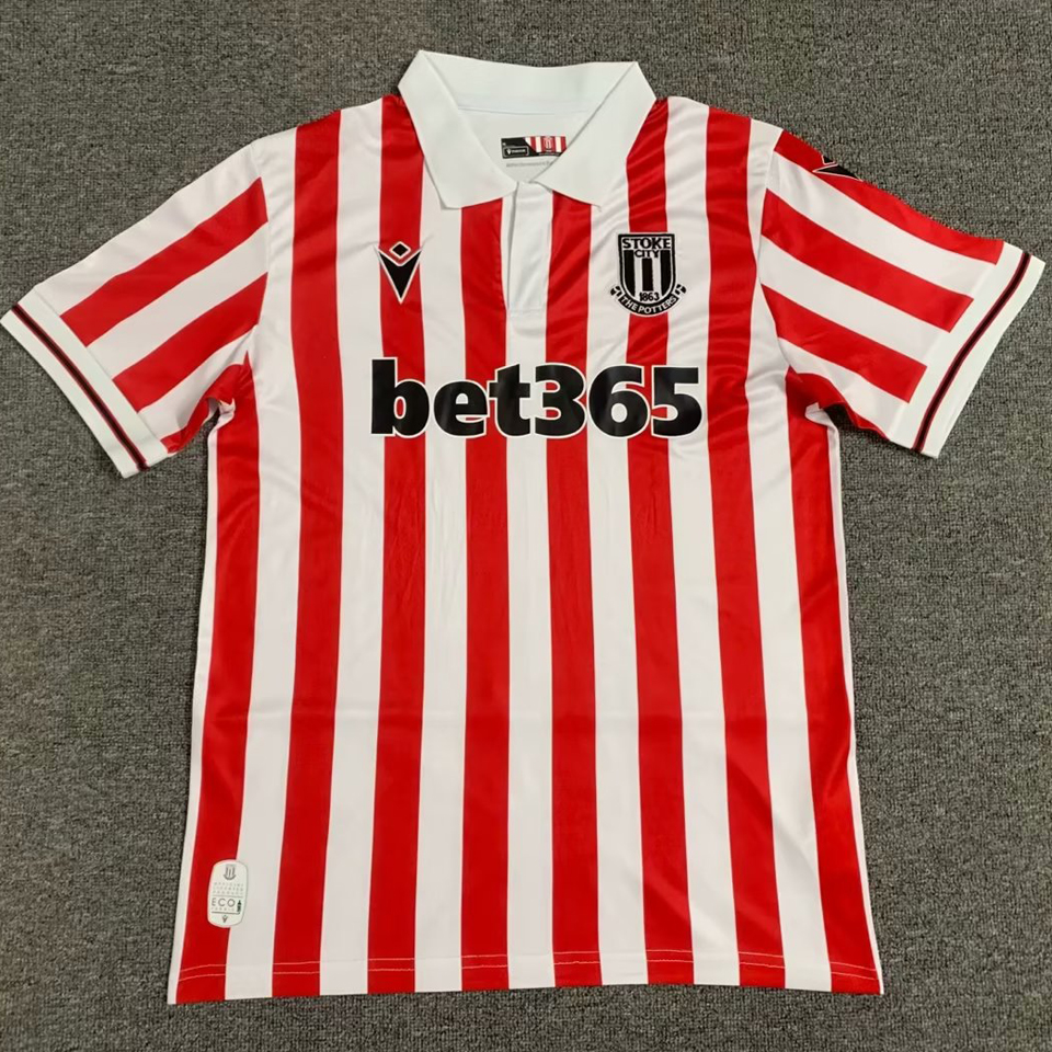 2023/24 Stoke City Home Fans Soccer Jersey
