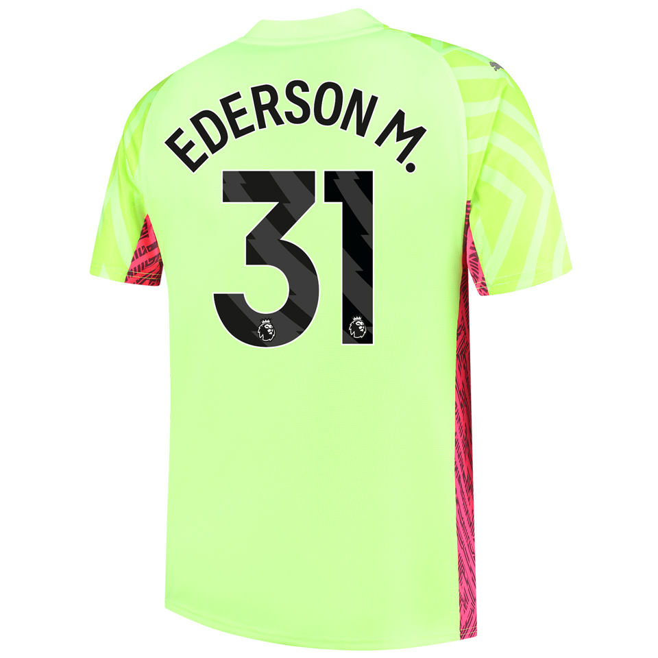 EDERSON M. #31 Man City Goalkeeper Soccer Jersey 2023/24