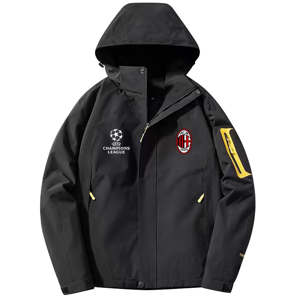 2025 AC Black Windbreaker