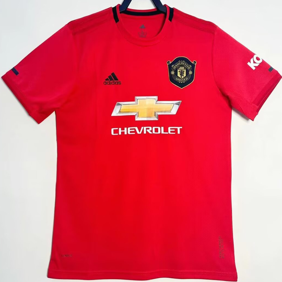 2019/20 M Utd Home Red Retro Soccer Jersey