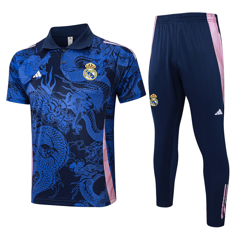 2025 RM Sapphire Blue POLO Training Tracksuit