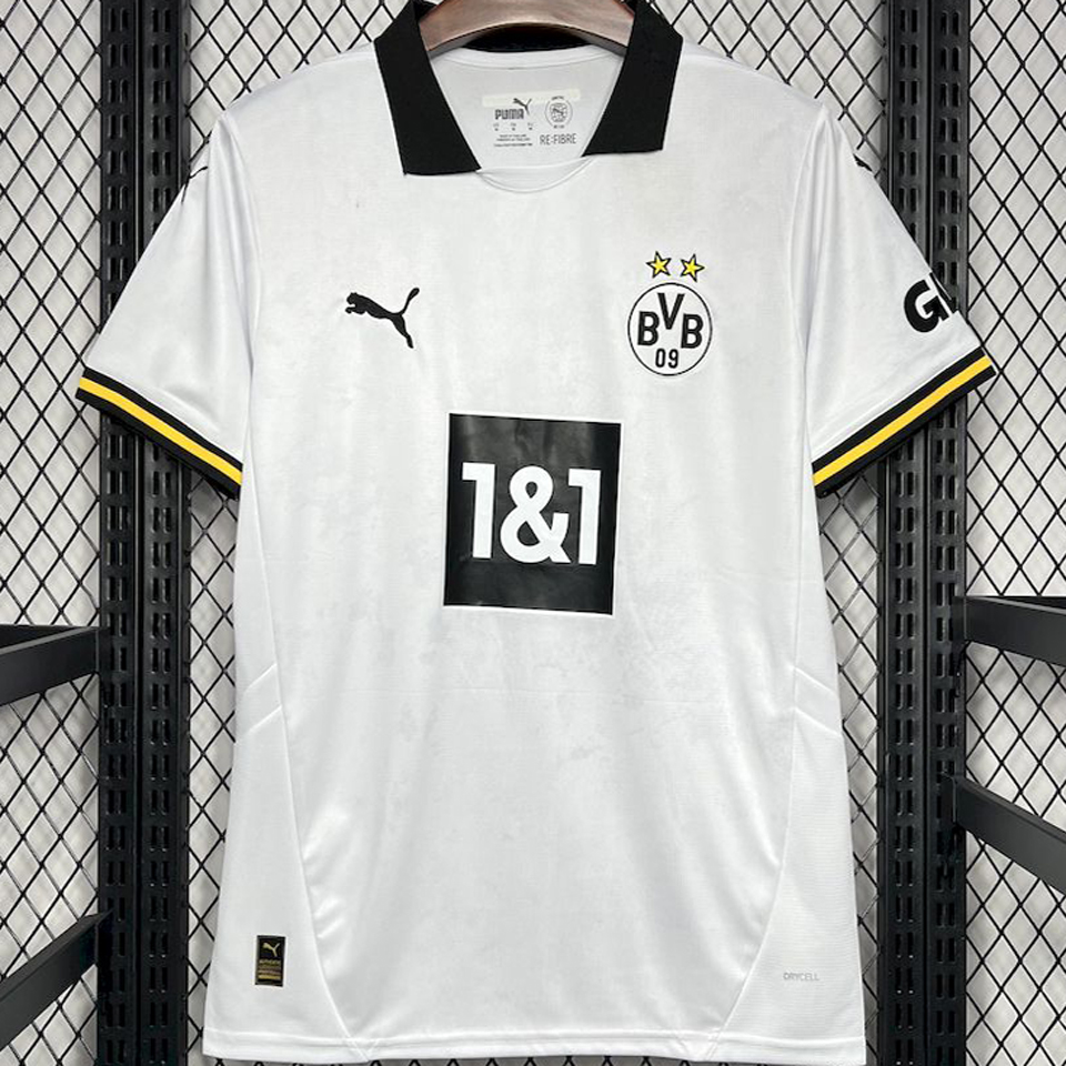 2024/25 BVB Third White Fans Soccer Jersey