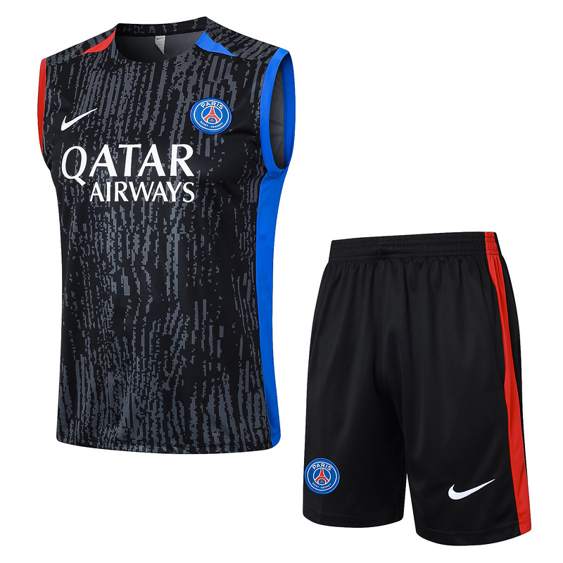 2024/25 PSG Black Vest Training Jersey