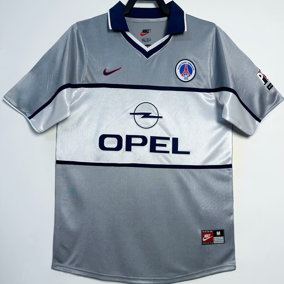 2000/2001 PSG Away Retro Soccer Jersey