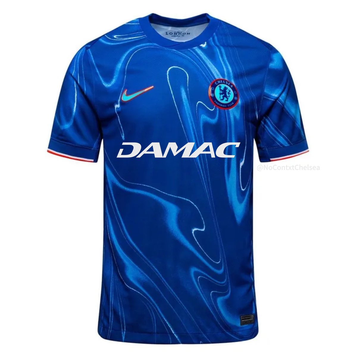 2024/25 CFC 1:1 Quality Home Blue Fans Soccer Jersey 带胸前新广告