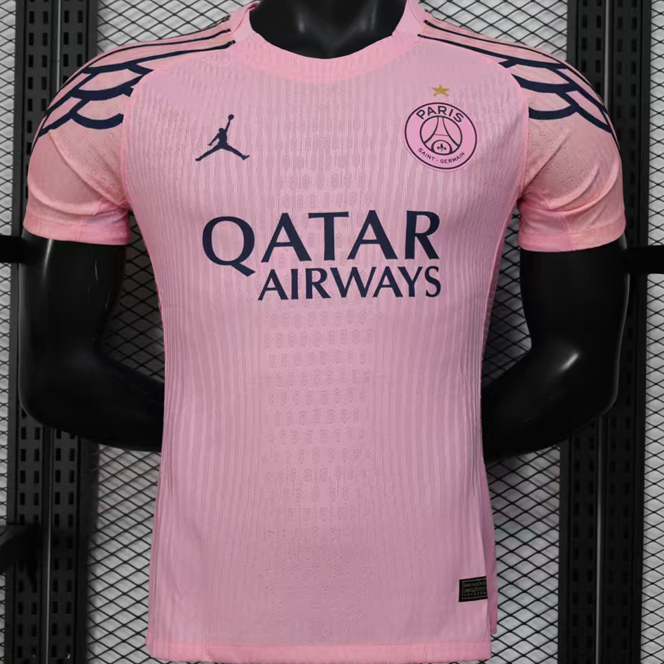 2025/26 PSG Third Pink Player Version Soccer Jersey
