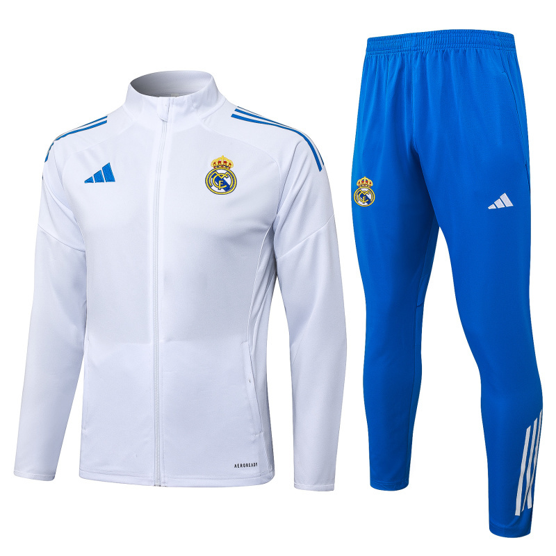 2025/26 RM White Jacket Tracksuit