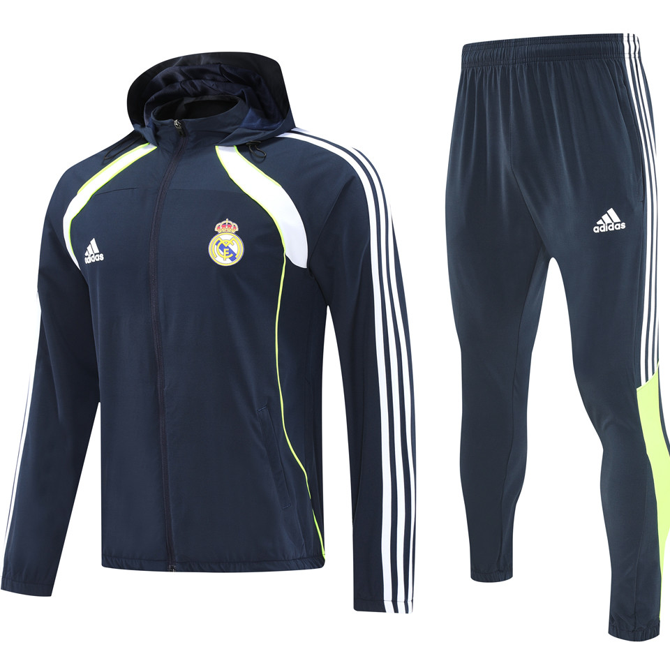 2026 Rm Sapphire Blue Windbreaker Jacket A Set