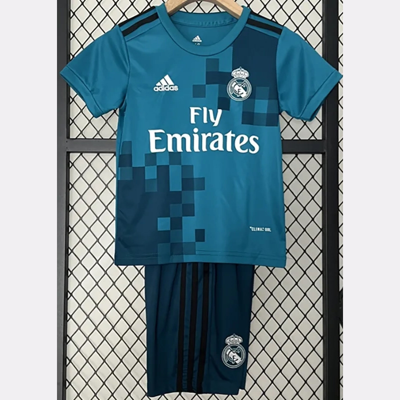 US$ 18.00 - 2017-2018 RMA Third Kids Retro Soccer Jersey - www ...