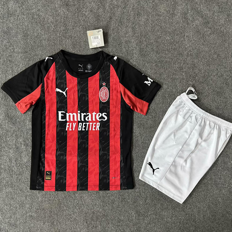 AC Milan Kids Soccer Jersey