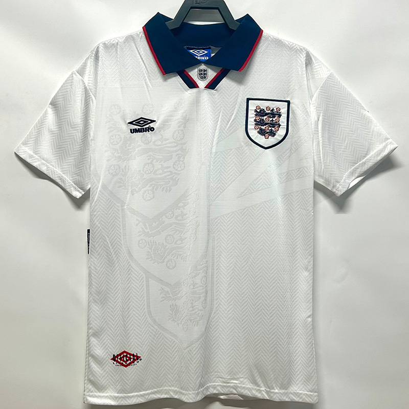 US$ 19.00 - 1994-1995 England Home Retro Soccer Jersey - www.adjersey.com