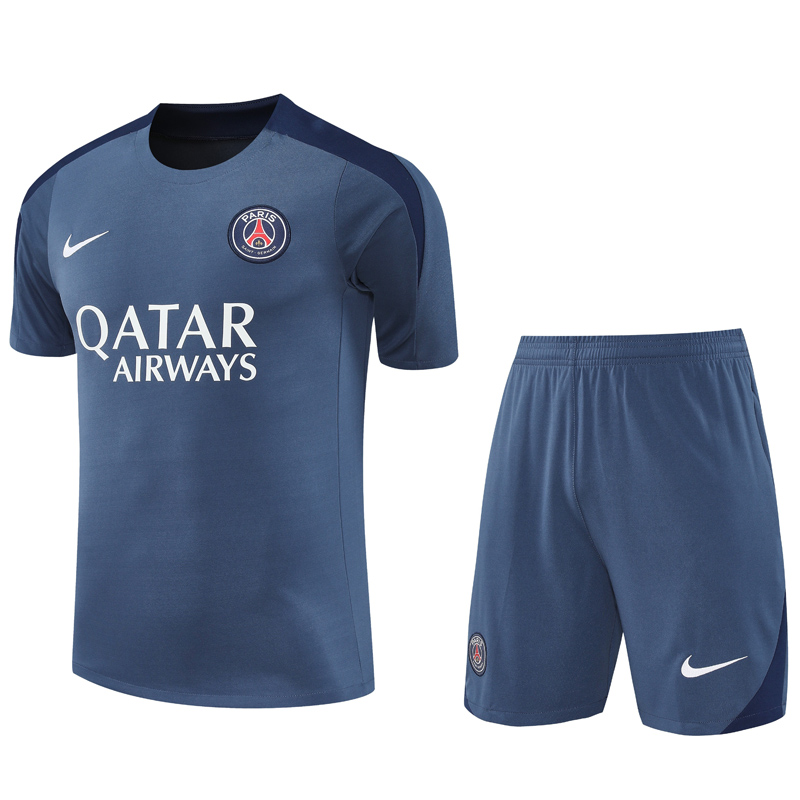 2025-26 PSG Grey Training Short Suit