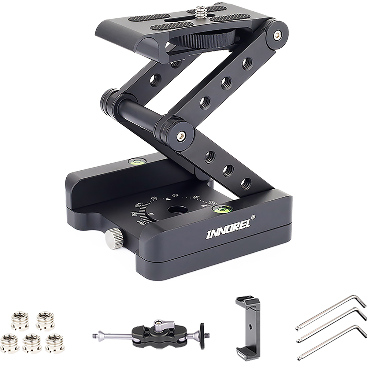 Z-Flex Tilt Tripod Head-INNOREL MH5 for Canon Nikon Sony DSRL Camcorder ...