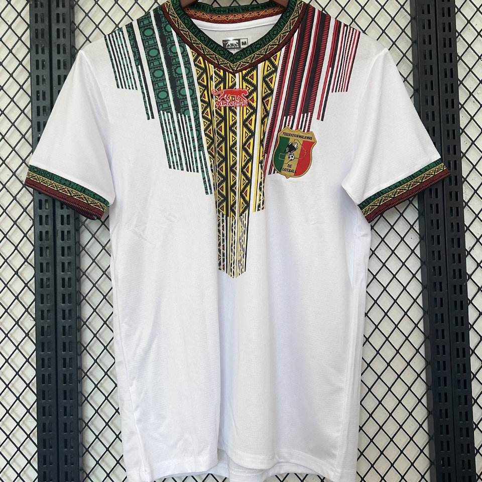 2024/25 Mali Home White Fans Soccer Jersey