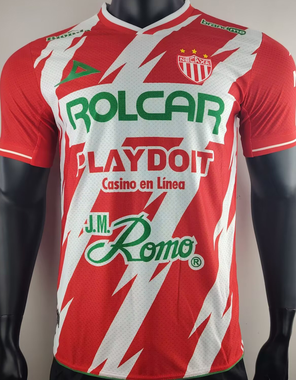 2024/25 Necaxa Home Red Player Version Soccer Jersey