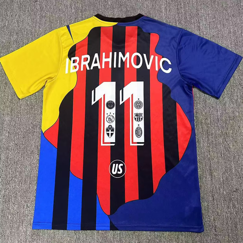 US$ 14.80 - IBRAHIMOVIC #11 Combine Version Fans Soccer Jersey - www ...