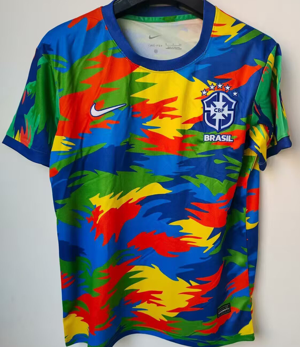 2025 Brazil Special Edition Black Fans Jersey