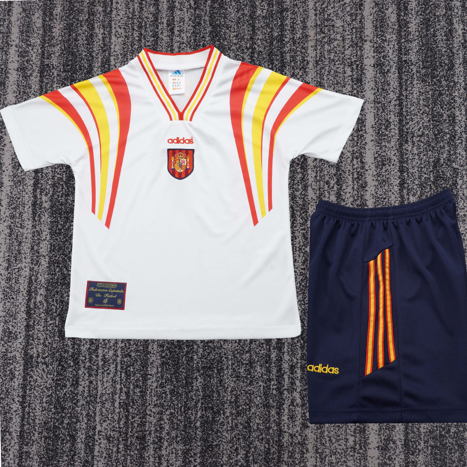 1996 Spain Third Kids Retro Soccer Jersey