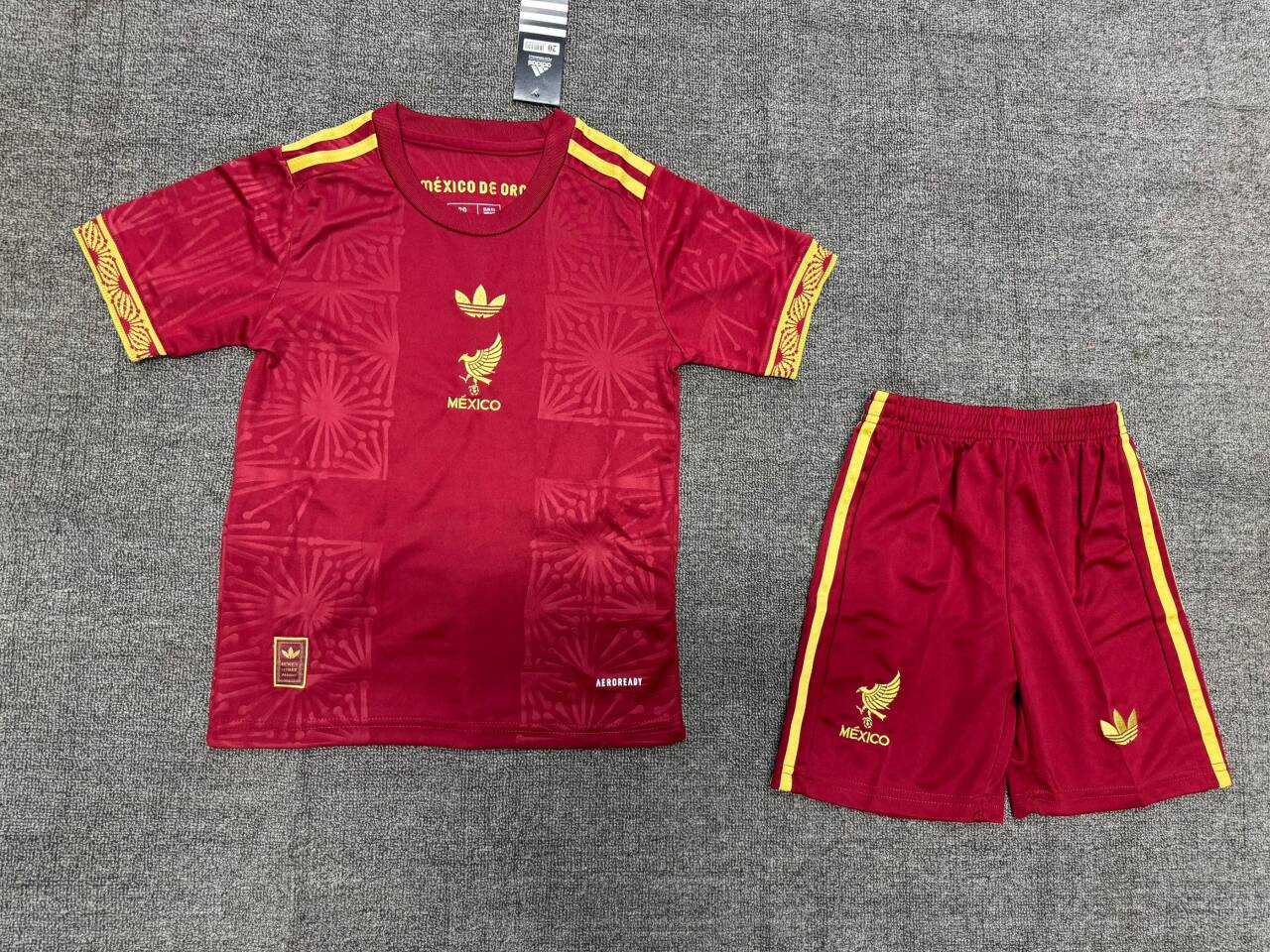£ 9.19 ~ £ 11.21 - Mexico Gold Kids Suit 25/26 Red - www.messiuu.com