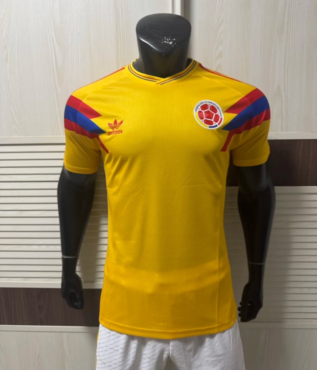 £ 12.22 ~ £ 14.90 - Colombia 2025 Home Player Edition Classic Retro Men ...