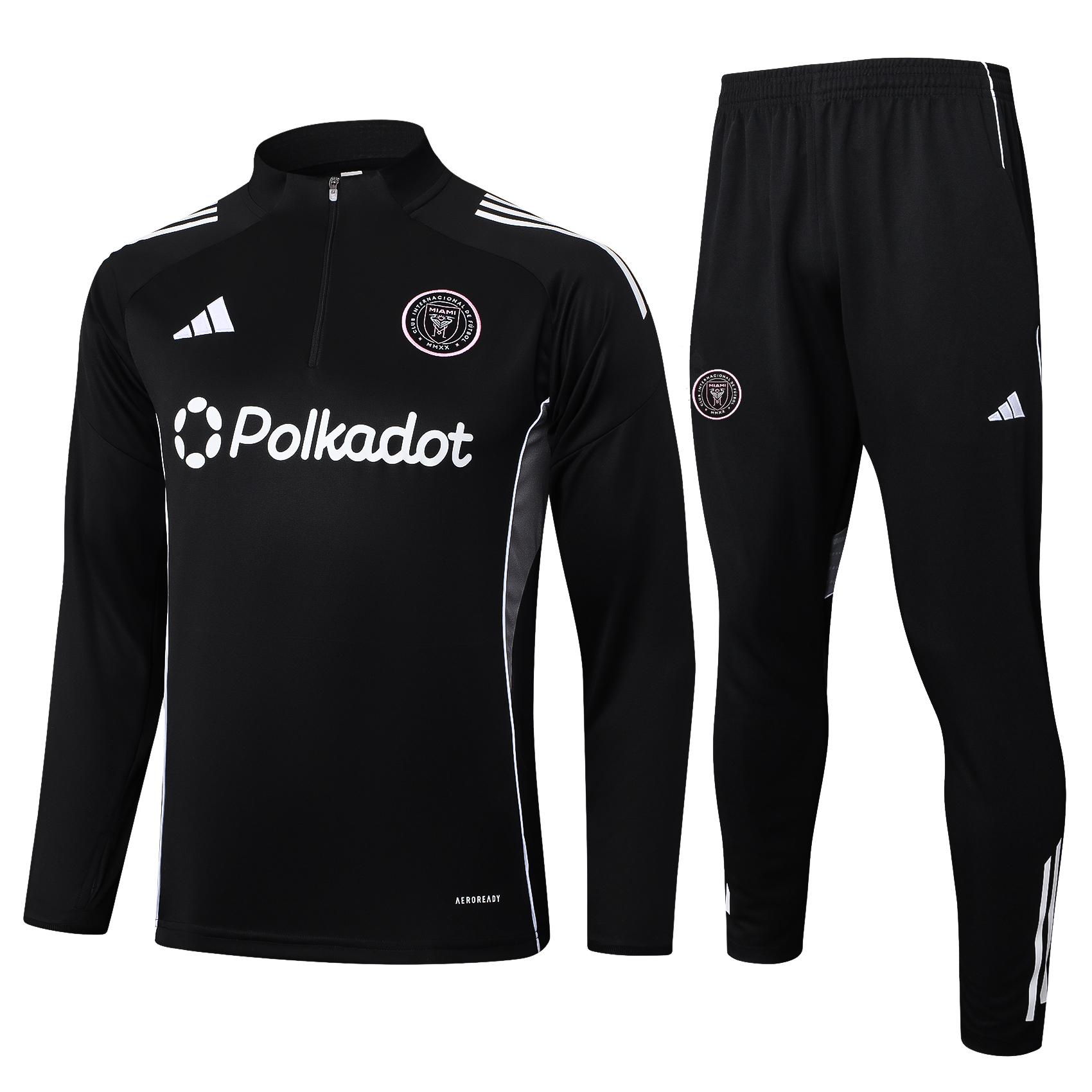 24-25 Inter Miami High Quality Half Pull Tracksuit