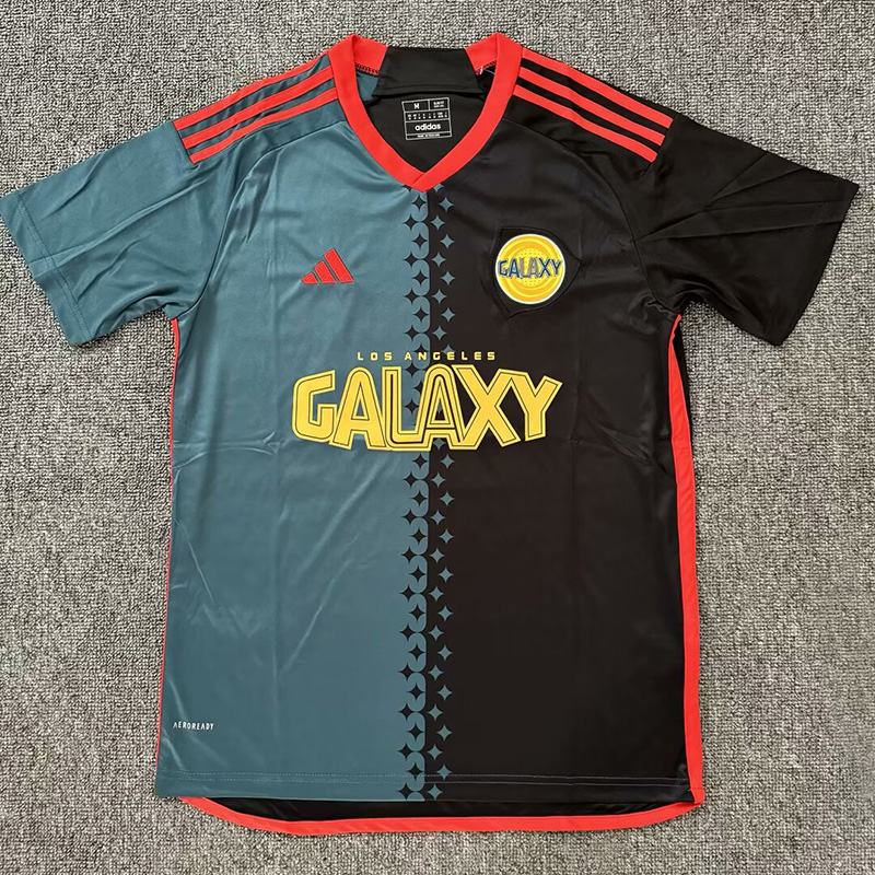 US$ 14.50 - 24-25 LA Galaxy Third Fans Soccer Jersey - www.kitsdo.com