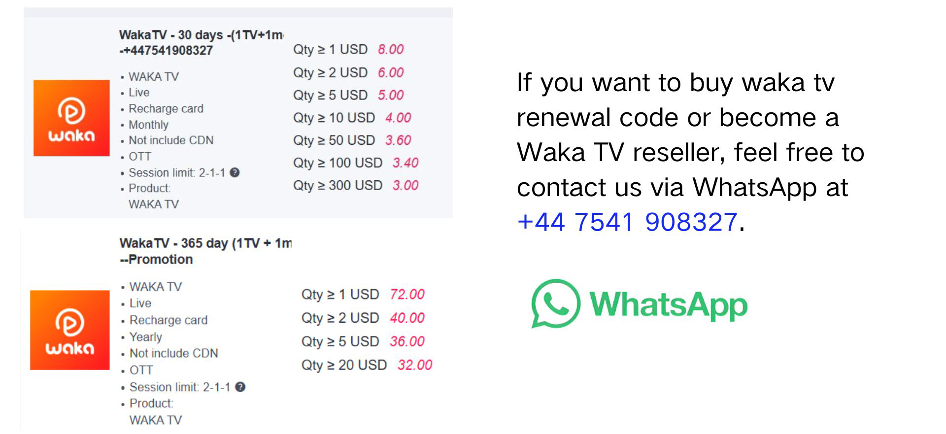Waka TV App