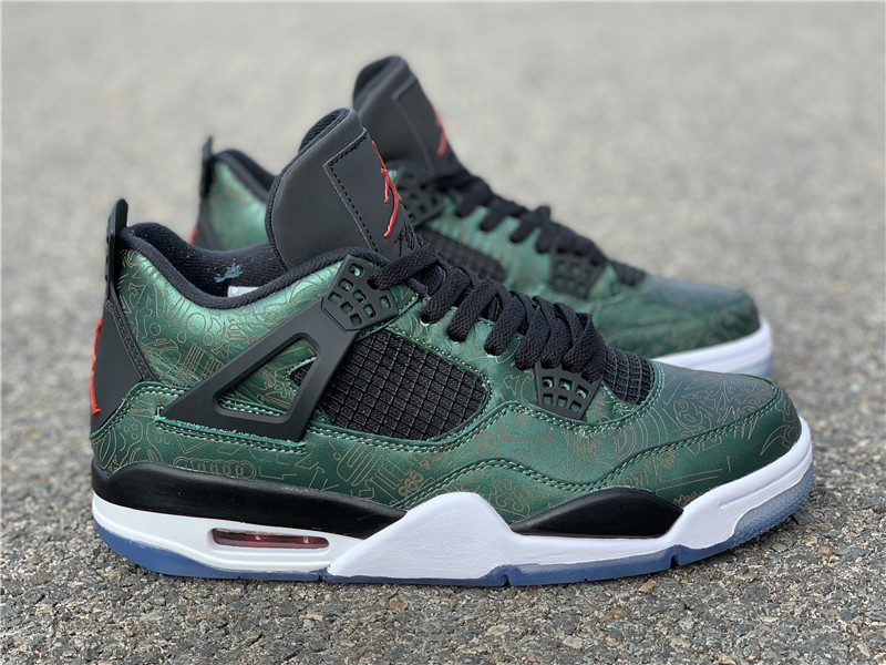 US$ 145.00 - Air Jordan 4 Green Laser AJ4-1043515 - www.lucaskickz.com