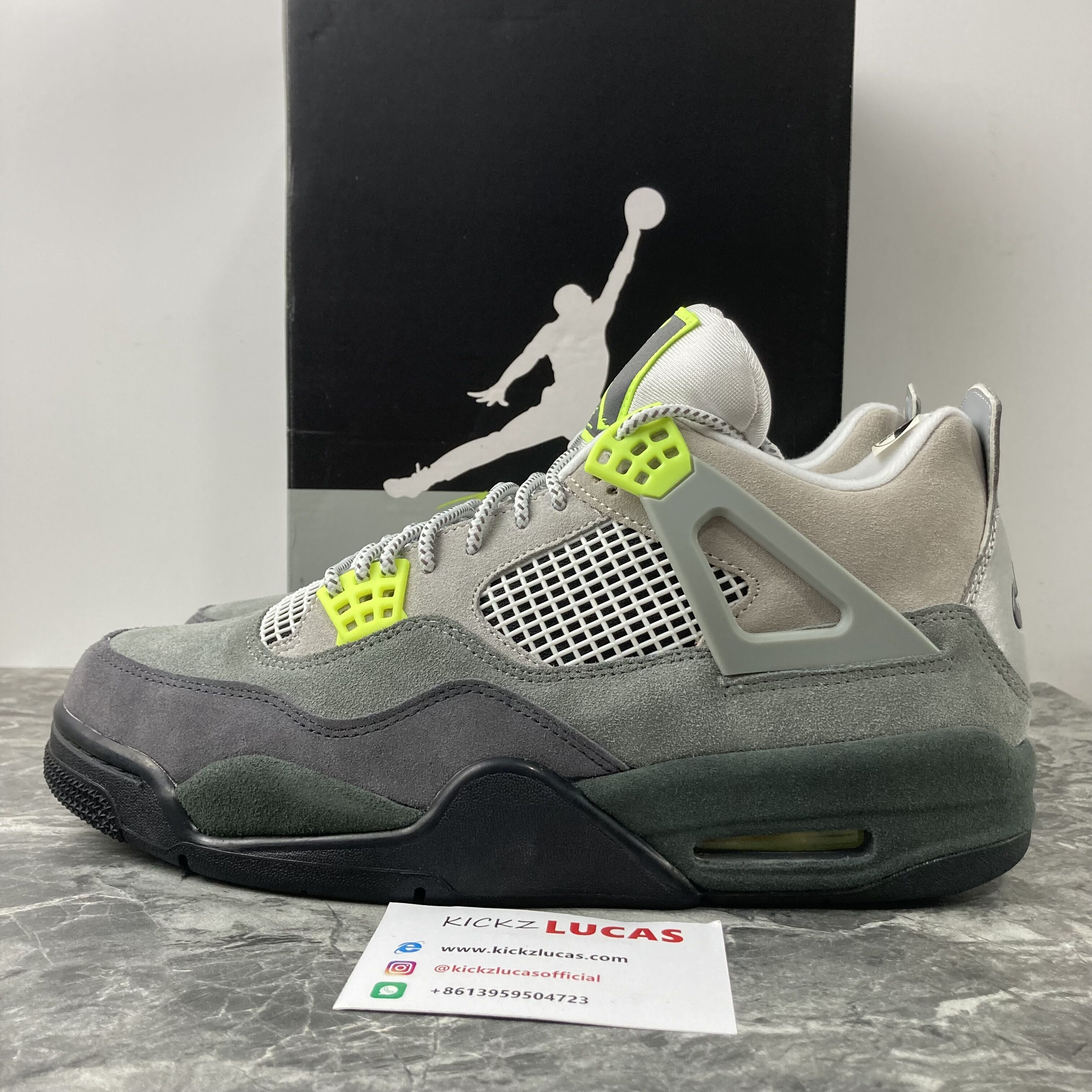 US$ 140.00 - Air Jordan 4 Retro SE 95 Neon CT5342-007 - www.lucaskickz.com