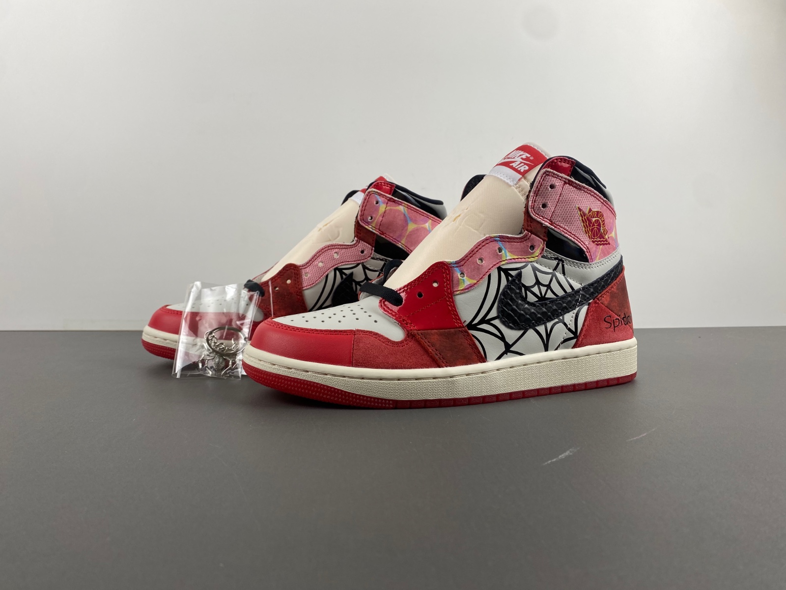 US$ 140.00 - Air Jordan 1 High Spider-Man Next Chapter DV1748-601 - www ...