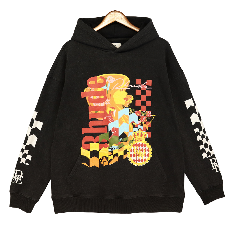US$ 69.00 - Multi-graphic Print Hoodie - www.repdog.cn