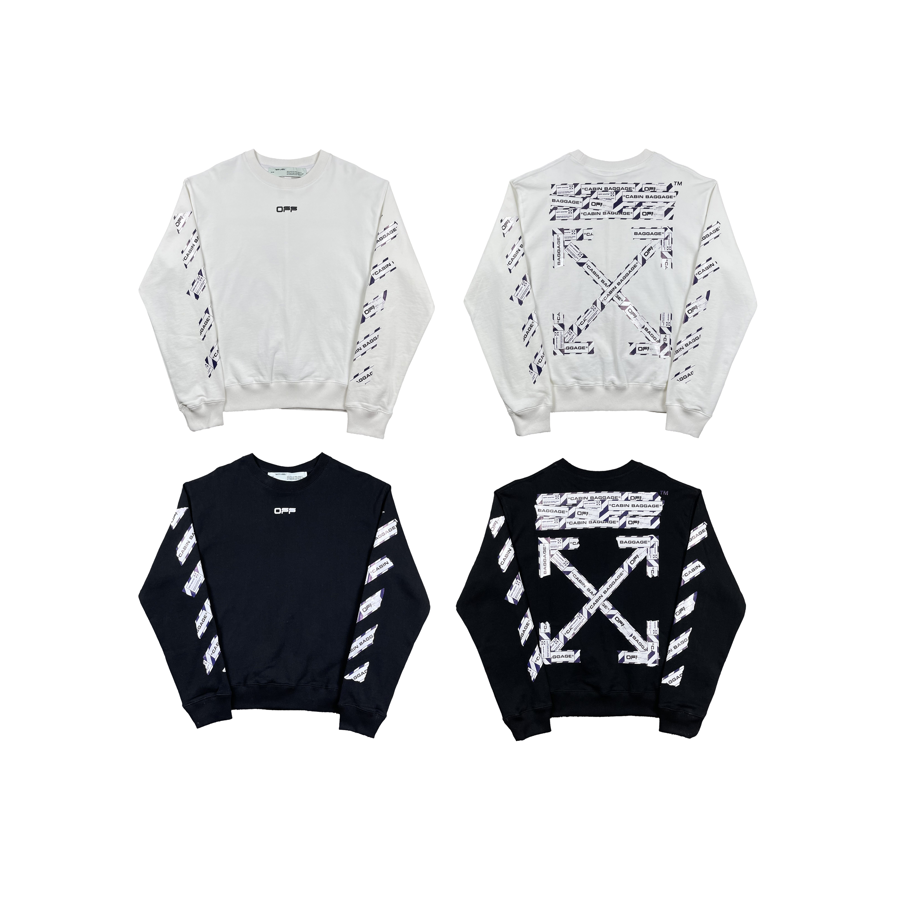 Off-white cordon sweatshirt 2 colors
