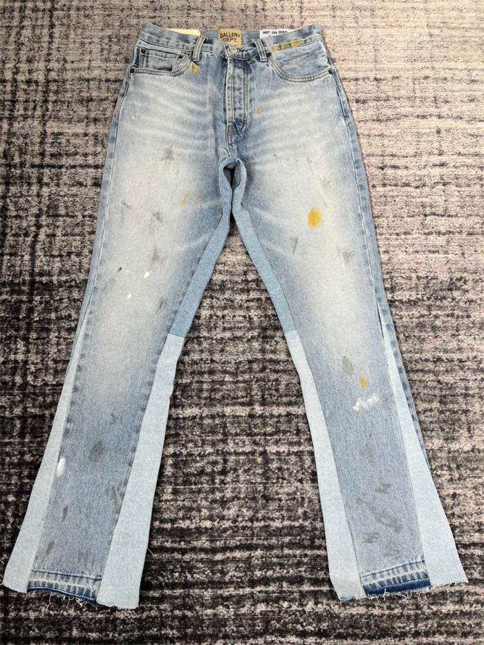 US$ 161.41 - 1:1 quality version Washed and distressed micro jeans ...