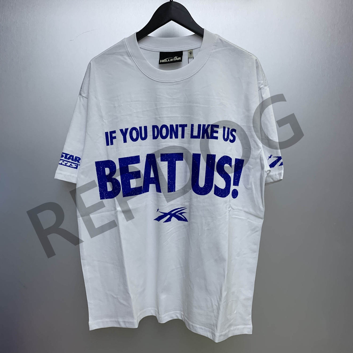 US$ 34.93 - BEAT US slogan print hip-hop trend Tee - www.repdog.cn