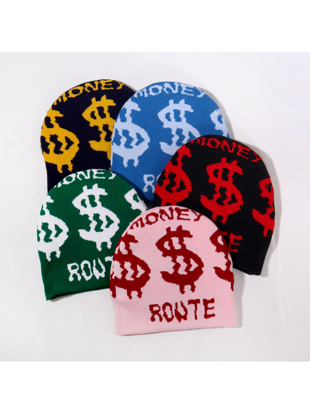 US$ 8.91 - Dollar Sign Street Sports Warm Knit beanie 5 colors - www ...