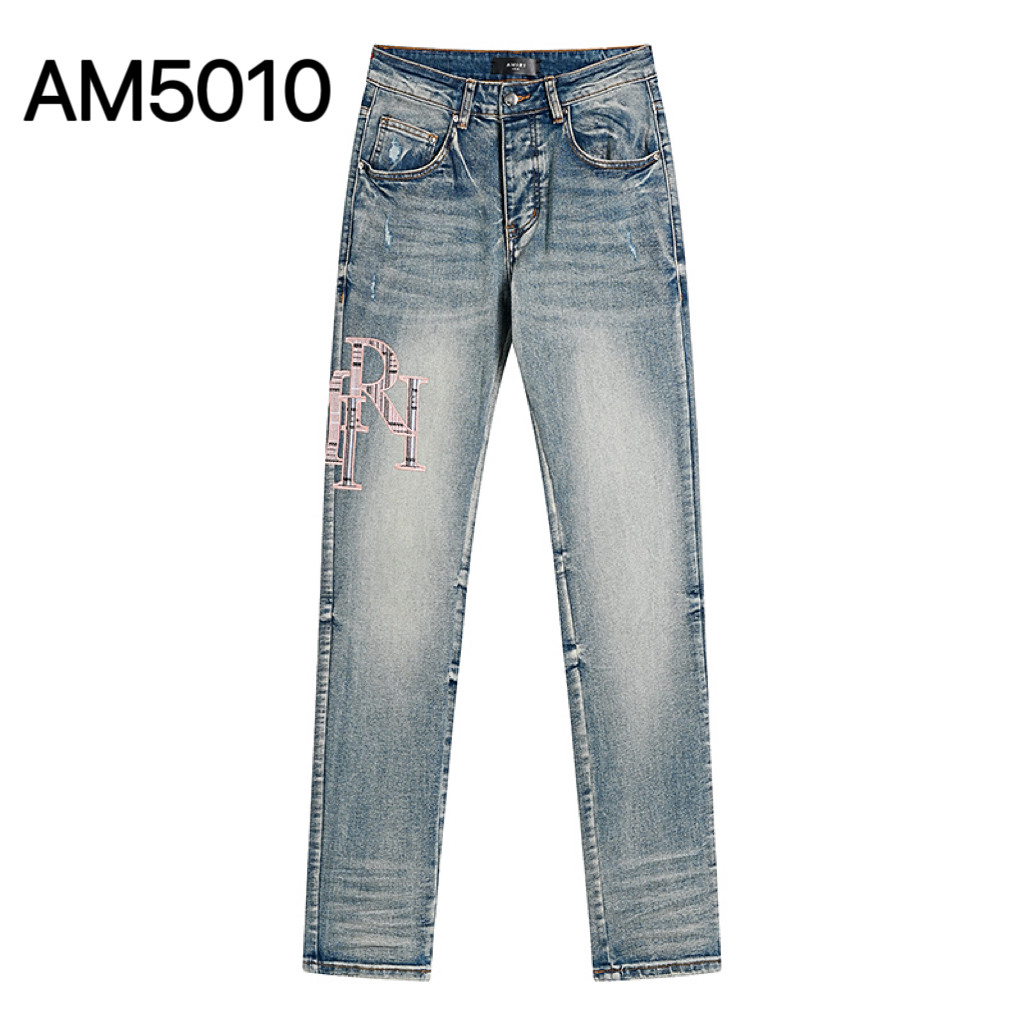 US$ 76.42 - 28326479 Letter Embroidered Jeans - www.repdog.cn