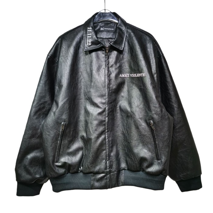 US$ 122.92 - Drake VAVA Same Motorcycle Leather Jacket 28630924 - www ...