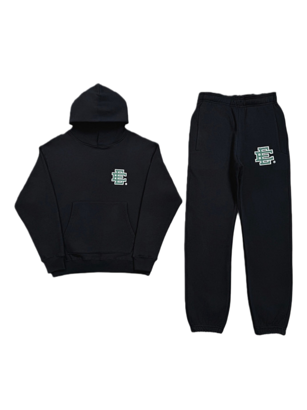 US$ 131.12 - 1:1 quality version Classic Green Logo Hoodie & Pants Set ...