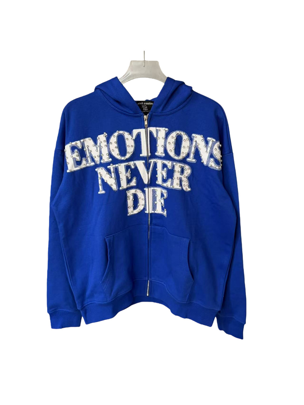 US$ 67.92 - Diamond Letter Print Zipper Hoodie 28755452 - www.repdog.cc